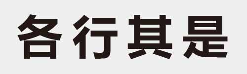 Decode 「各行其是」 with a short explanation and pinyin in Mandarin and ...